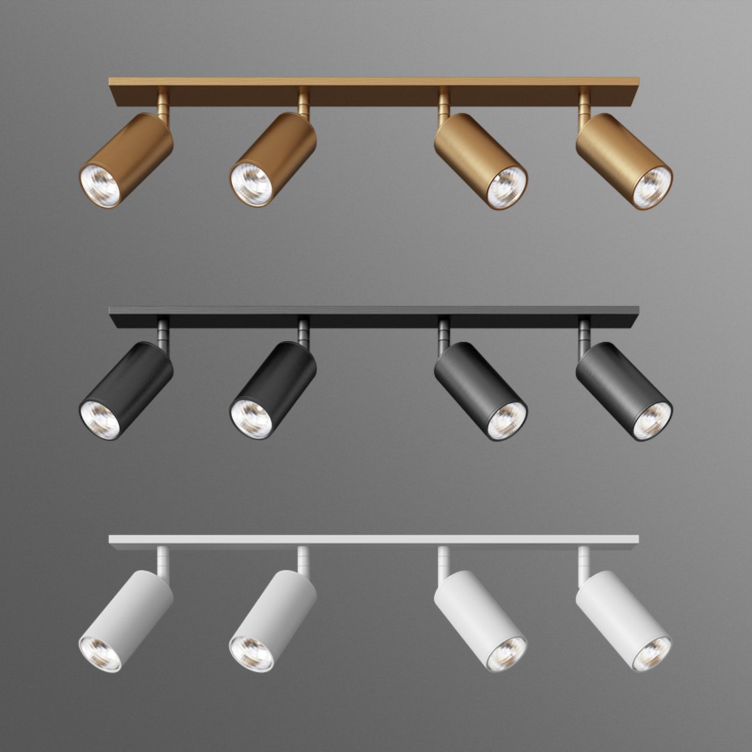 3 Types Indoor Lights 3D Model - TurboSquid 1602475