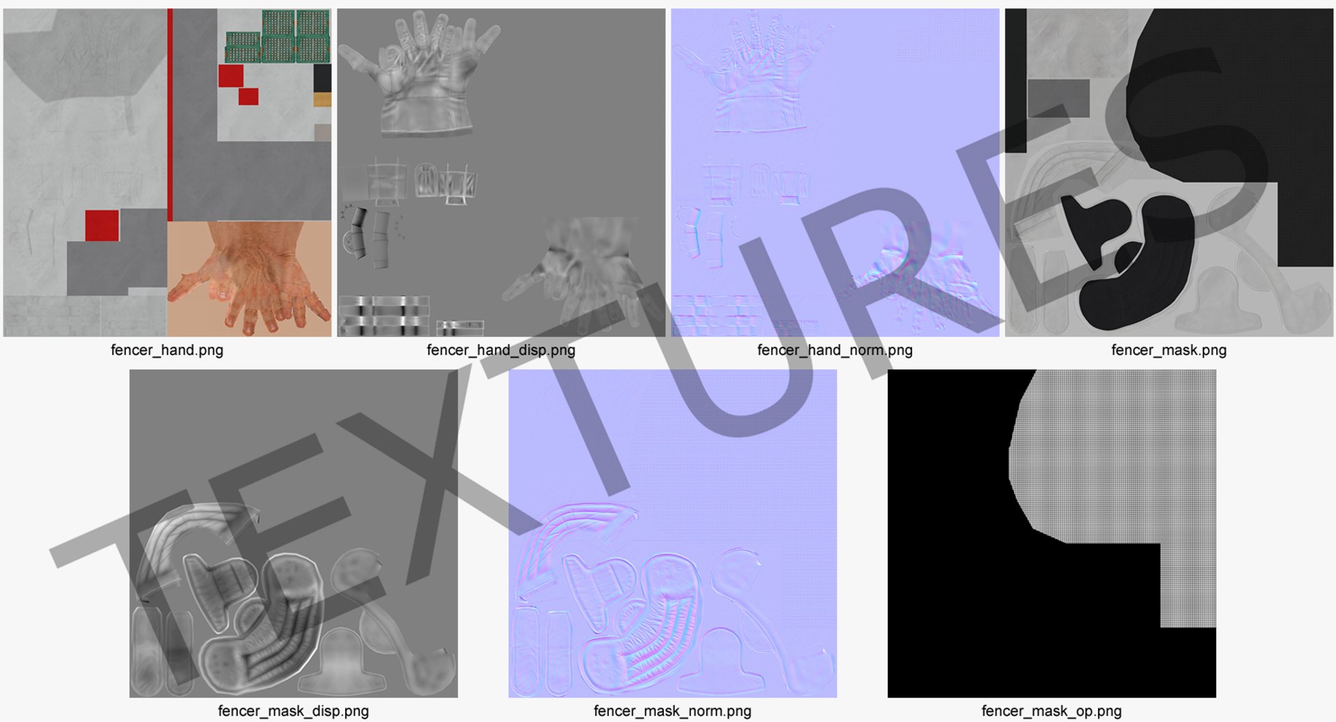 Fencer mask 3D model - TurboSquid 1285562