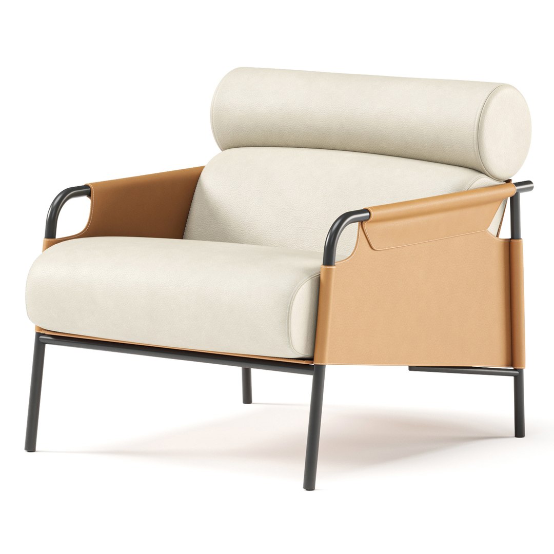 3D Roll Chair Doimo Brasil Model - TurboSquid 2394973