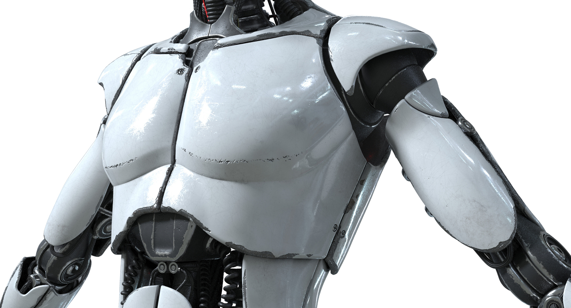 Male cyborg elettron character model - TurboSquid 1611822