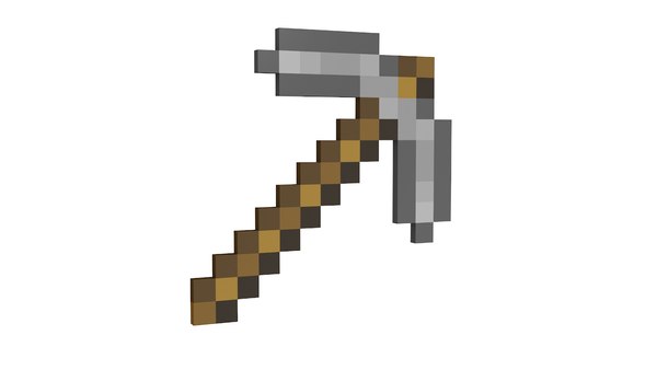 modelo 3d Pico de piedra de Minecraft - TurboSquid 2292874