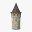 Castle Building Set Fantasy 3d Blend