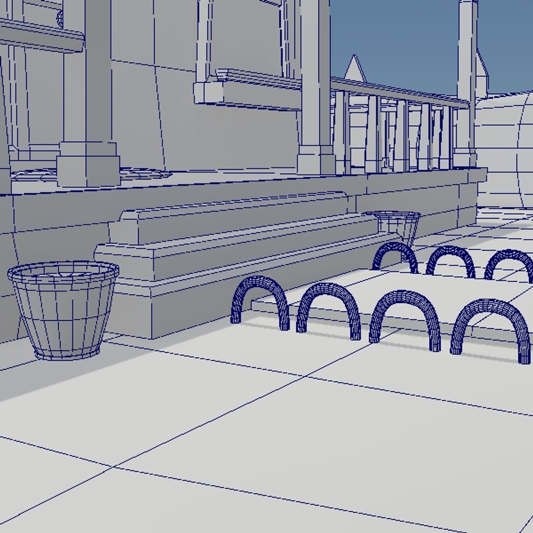 3d Stylised Cartoon House