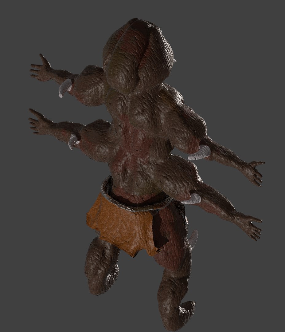 3D Cyclops Creature Fantasy - TurboSquid 1397718