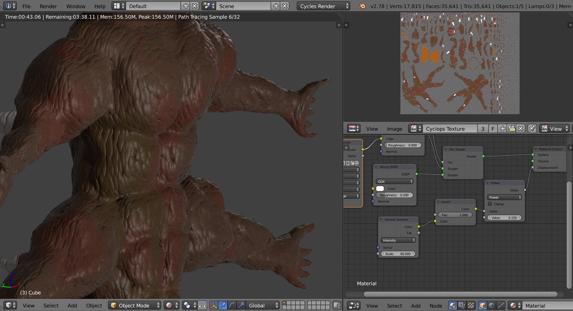 3D Cyclops Creature Fantasy - TurboSquid 1397718