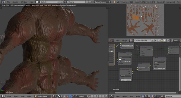 3D cyclops creature fantasy - TurboSquid 1397718