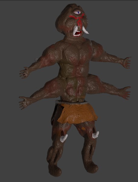 3D cyclops creature fantasy - TurboSquid 1397718