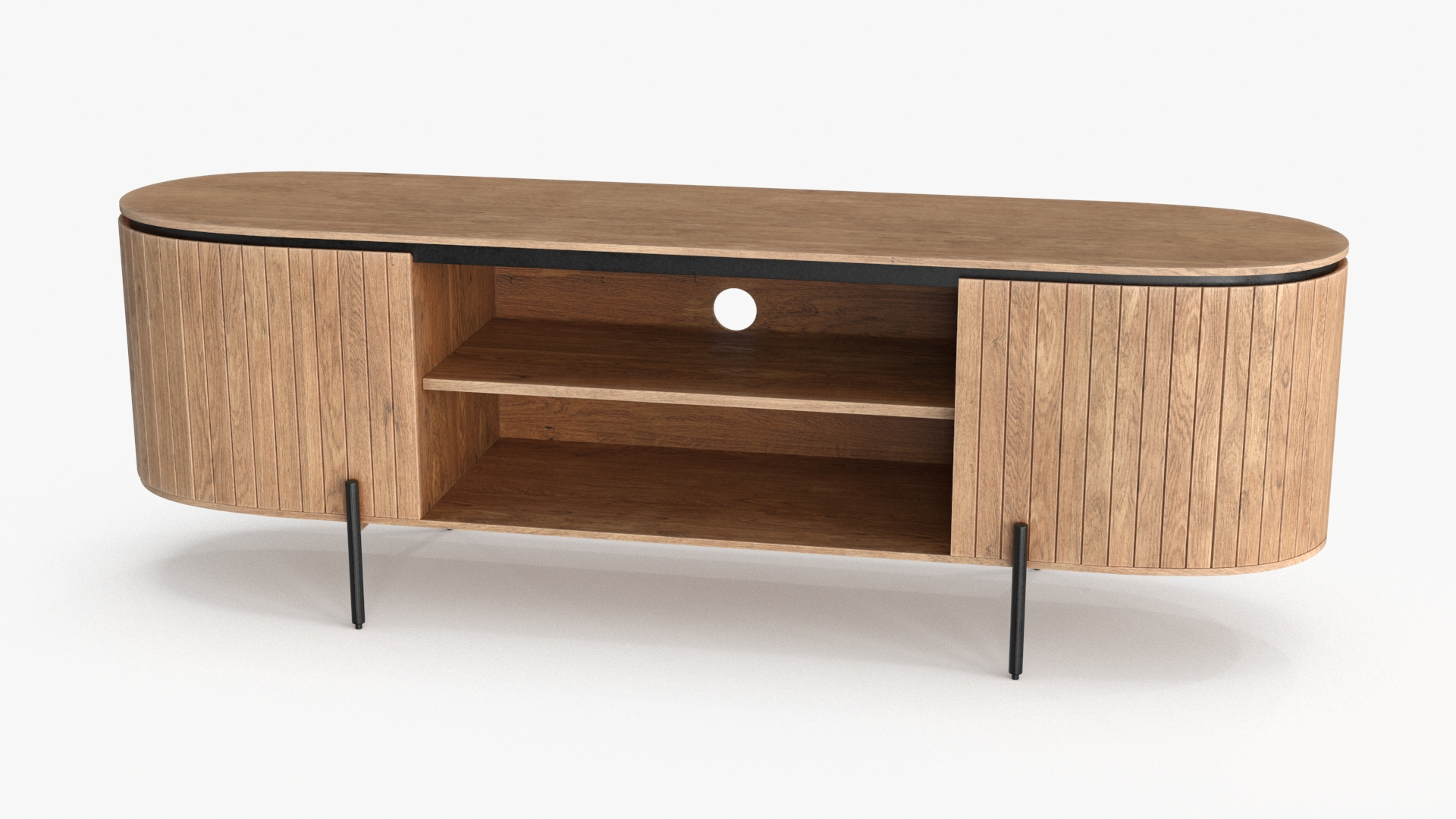 3D TV Console Table - TurboSquid 2219286