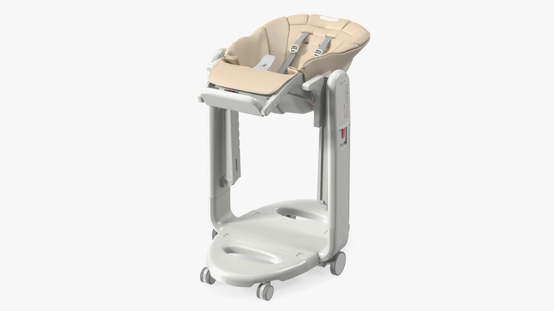 3D Baby High Chair Tatamia Horizontal Beige Rigged Model - TurboSquid ...