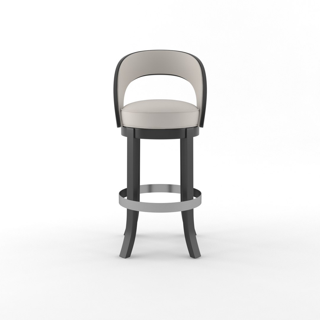 3D spaulding bar stool - TurboSquid 1519577