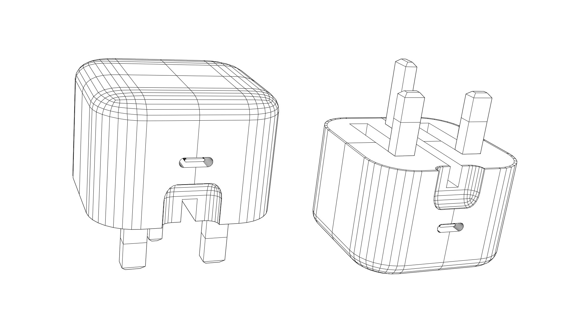 Free 3D Apple Chargers - UK US EU Model - TurboSquid 1868264