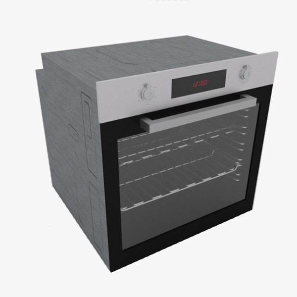 modelo 3d Built in oven - TurboSquid 2079107