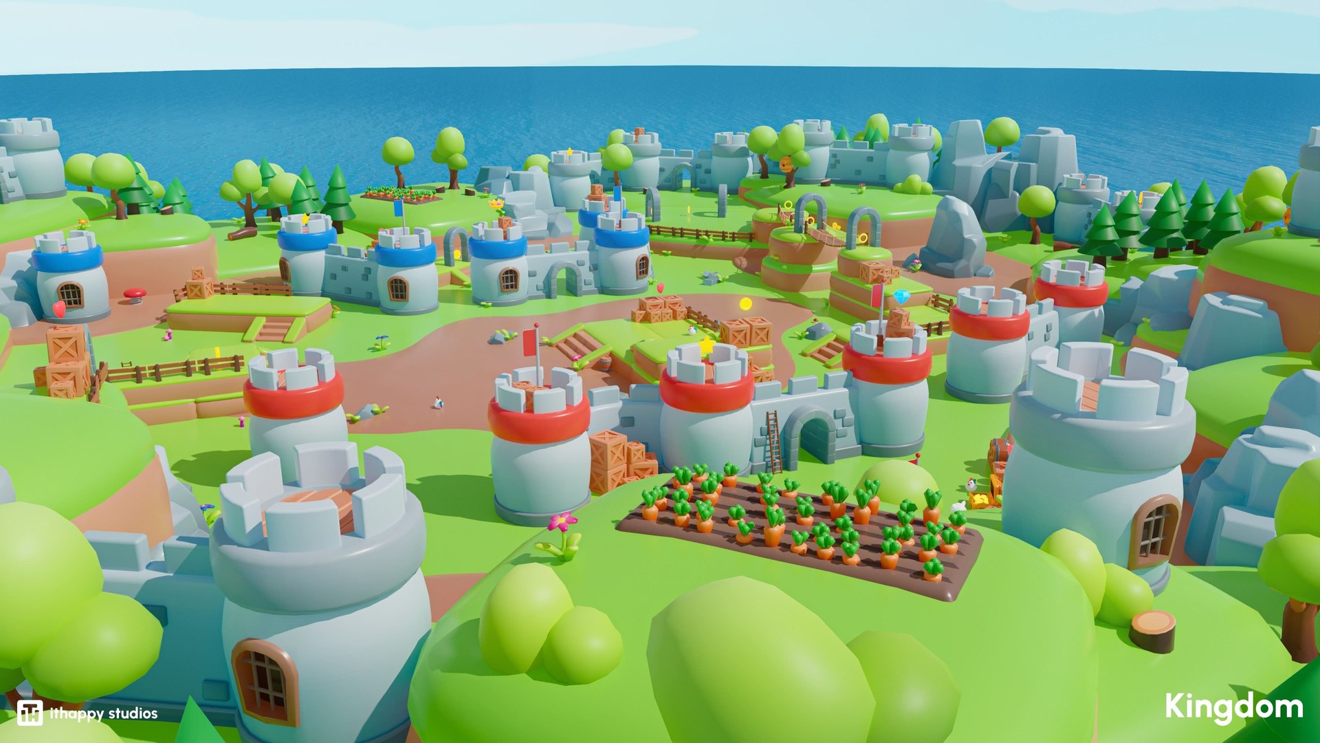 3D Kingdom Model - TurboSquid 2325364