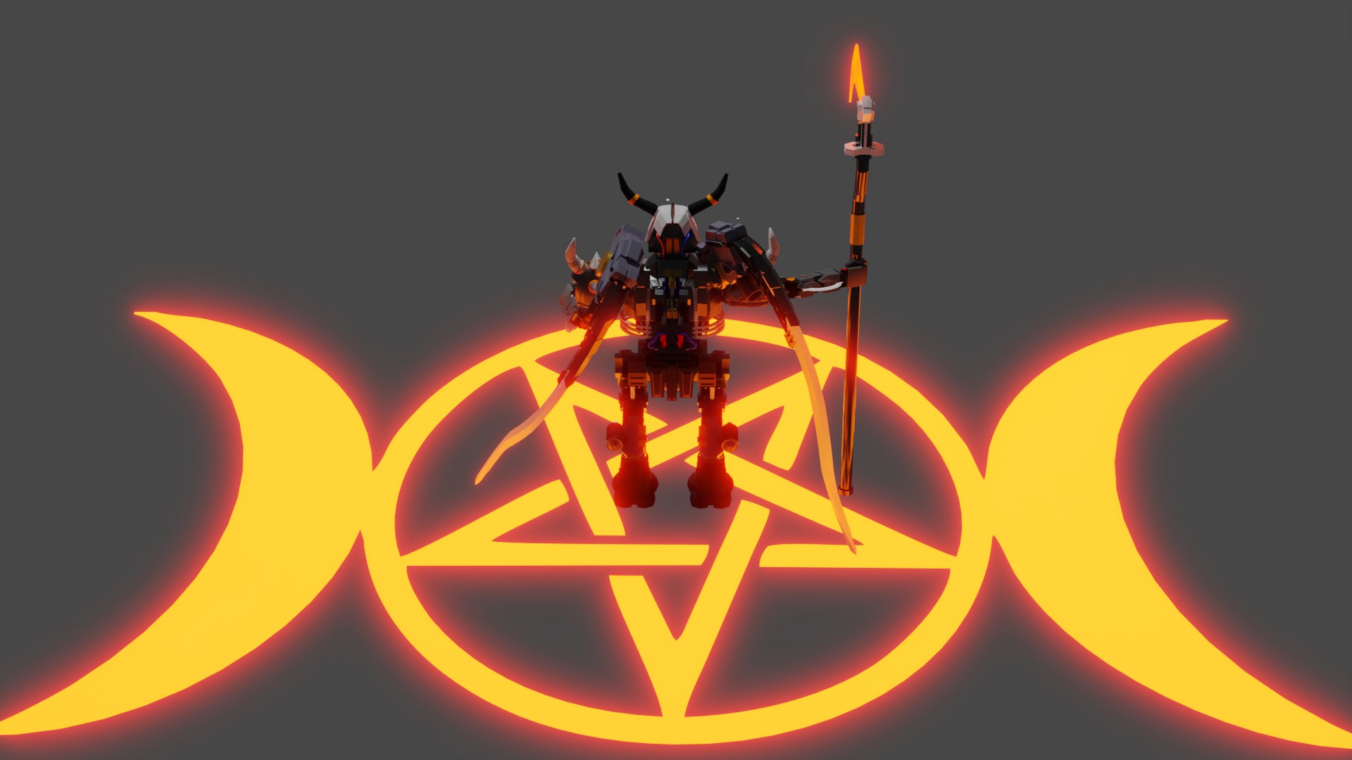 3D model Demonic Mech - TurboSquid 1995712