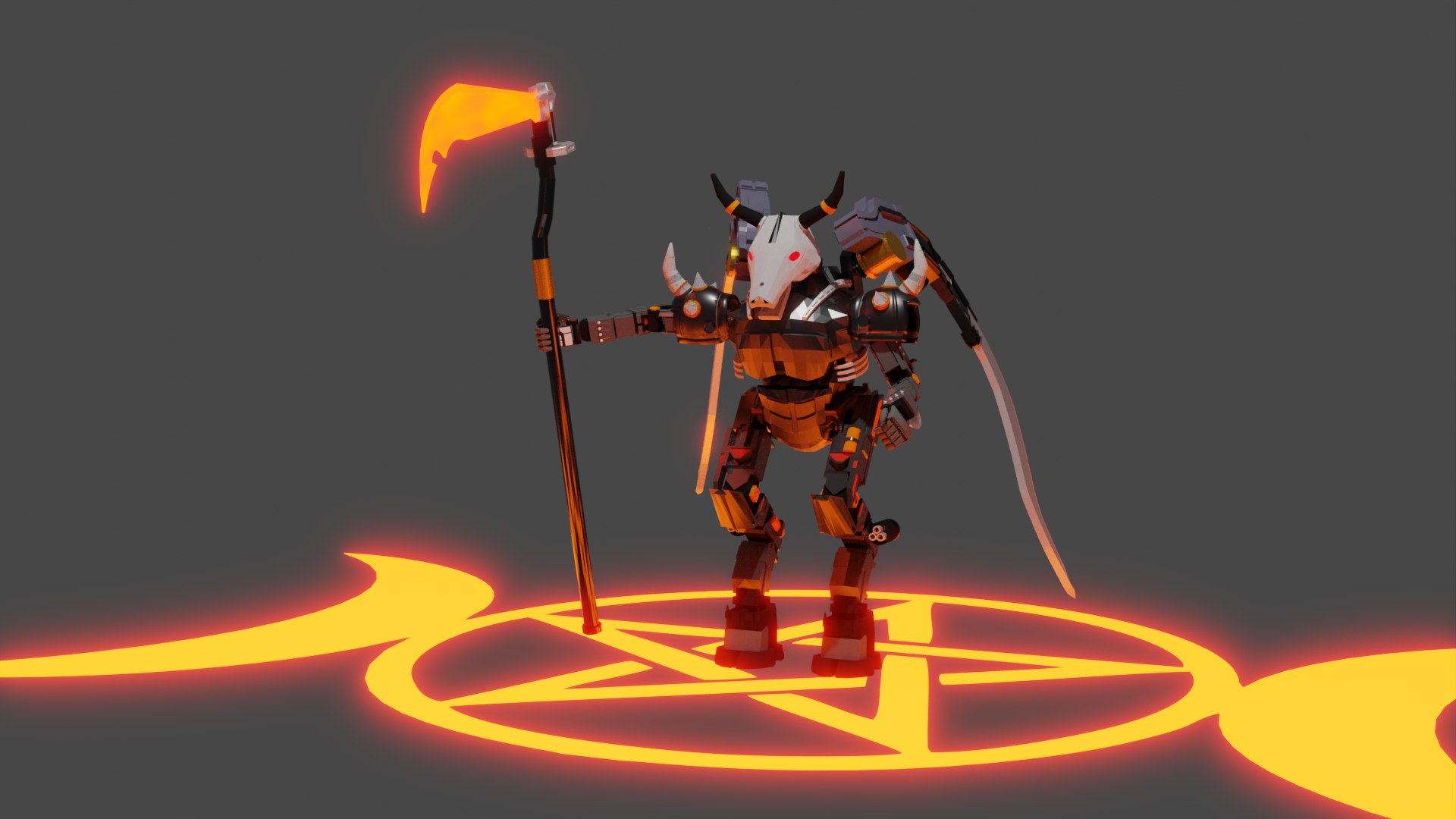 3D model Demonic Mech - TurboSquid 1995712