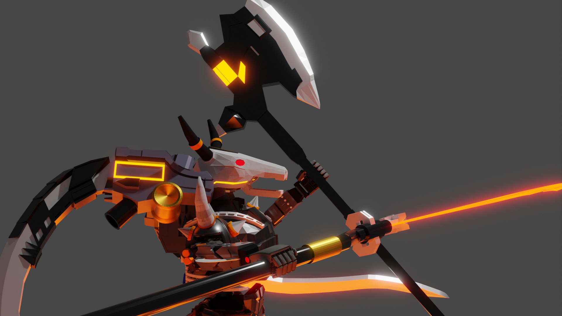 3D model Demonic Mech - TurboSquid 1995712