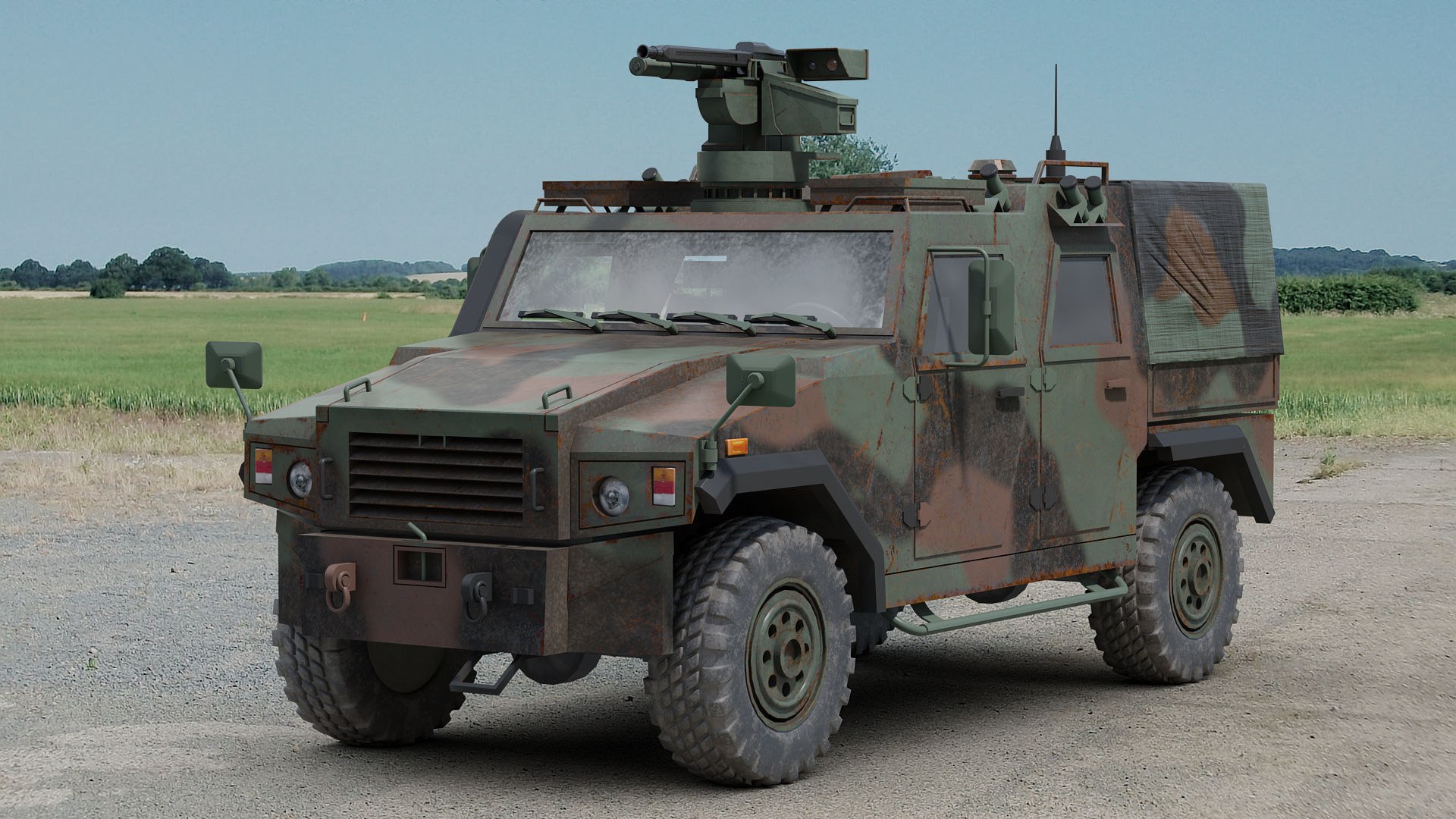 Mowag Eagle IV 3D Model - TurboSquid 2271741