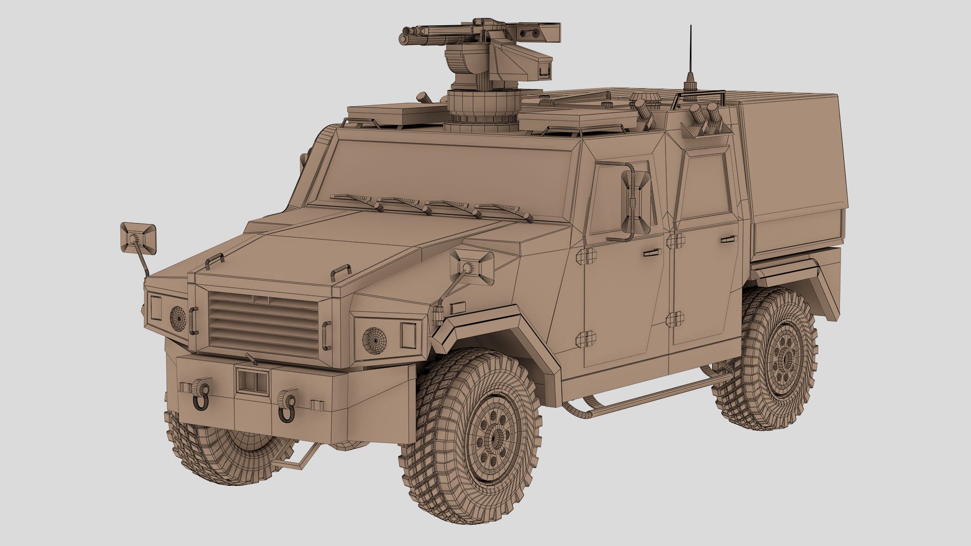 Mowag Eagle IV 3D Model - TurboSquid 2271741