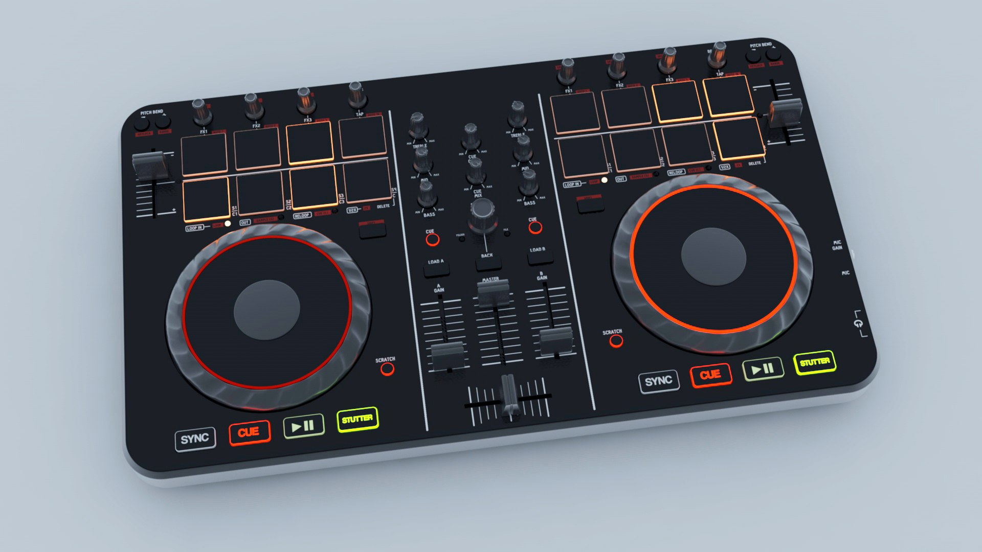 Dj set model - TurboSquid 1324981