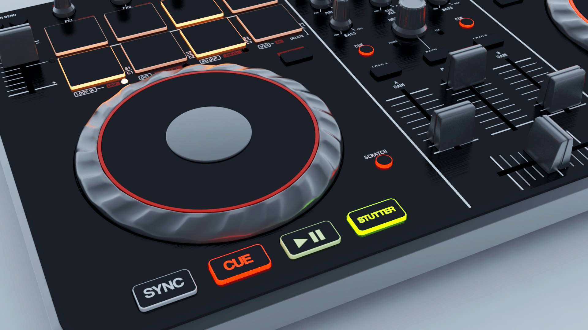 Dj set model - TurboSquid 1324981