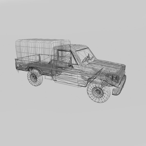 modelo 3d Camión Toyota Land Cruiser - TurboSquid 1343236