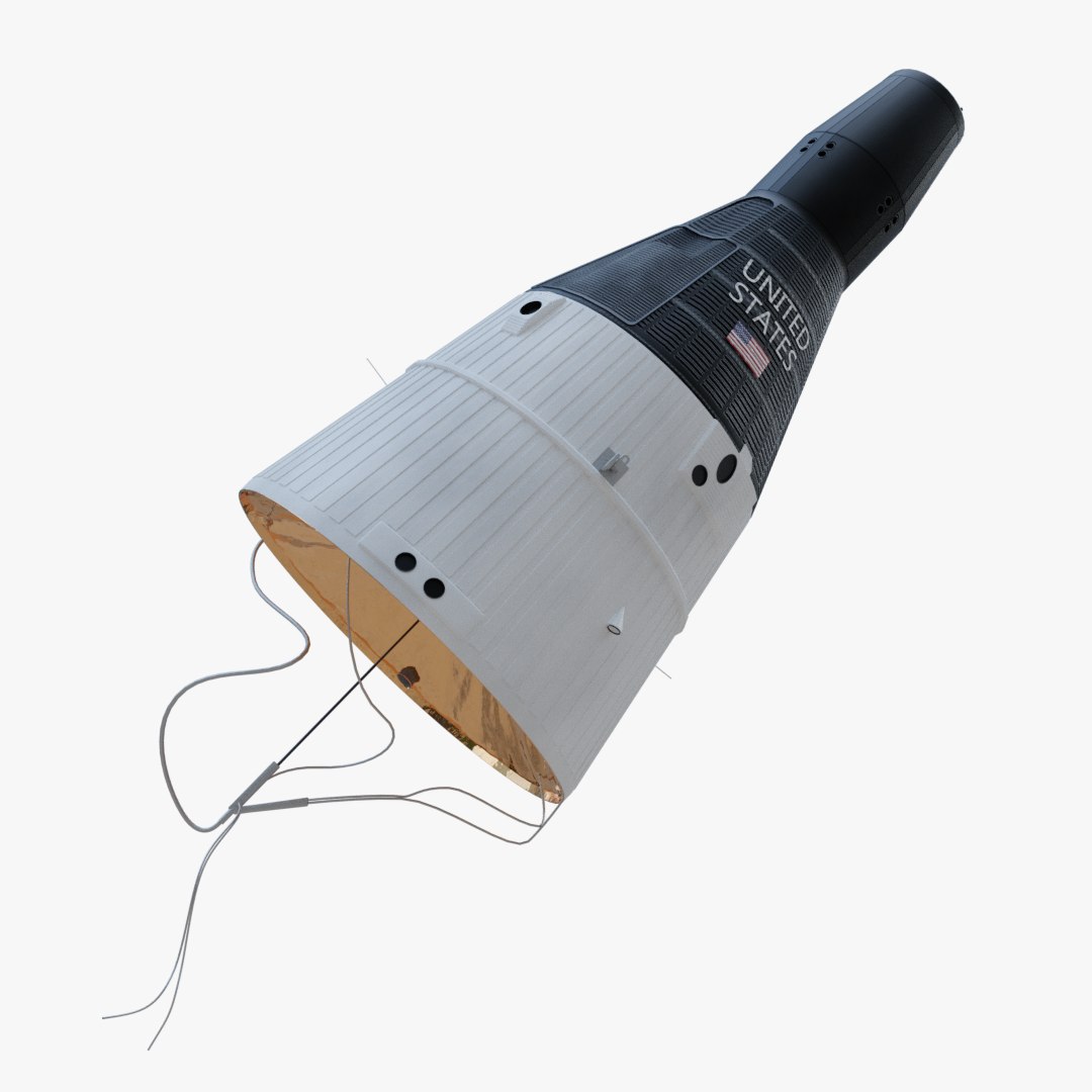 Gemini program nasa 3D model - TurboSquid 1646020