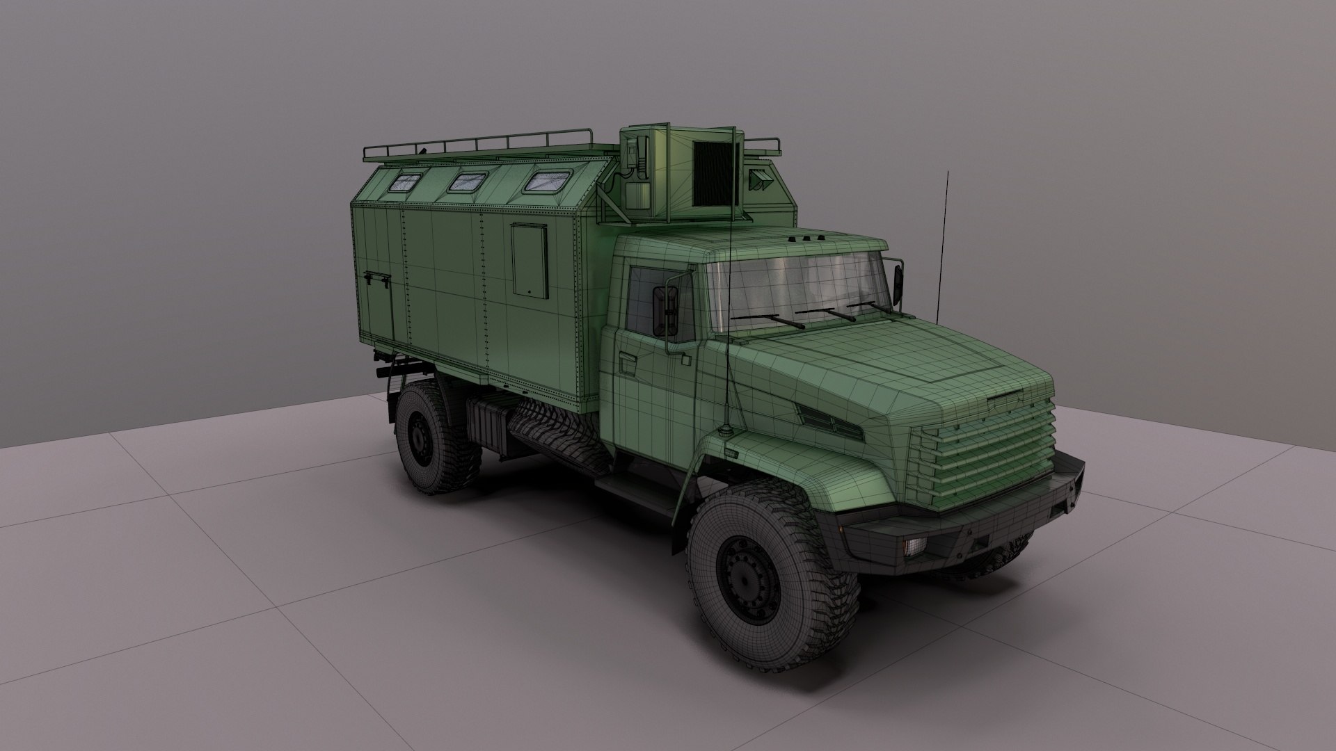 Kraz Model - TurboSquid 1444007