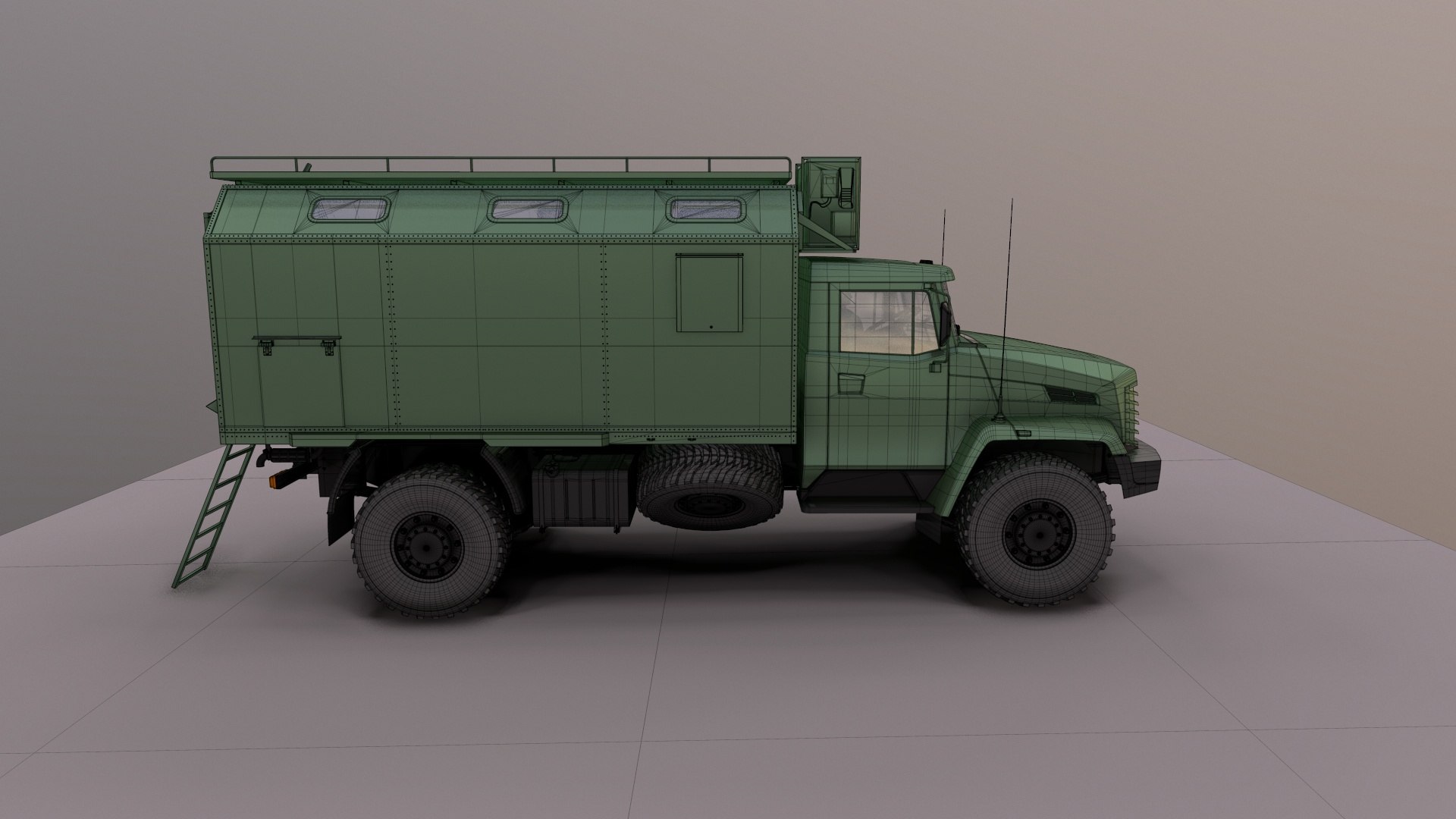 Kraz Model - TurboSquid 1444007