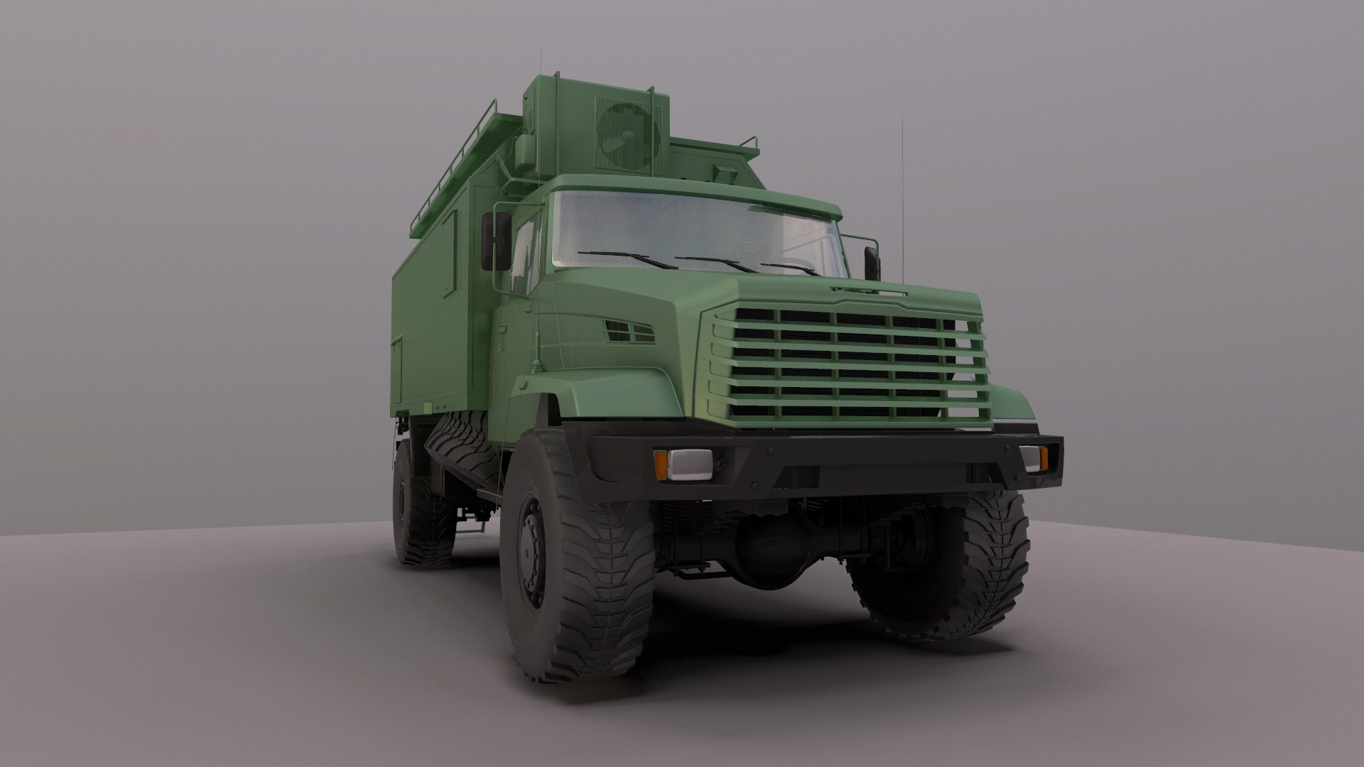 Kraz Model - TurboSquid 1444007