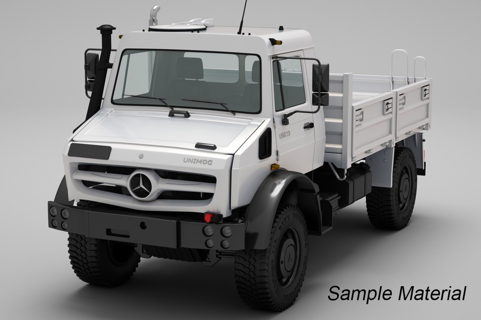 3D Mercedes - Benz Unimog U4023 - U5023 Model - TurboSquid 1717286
