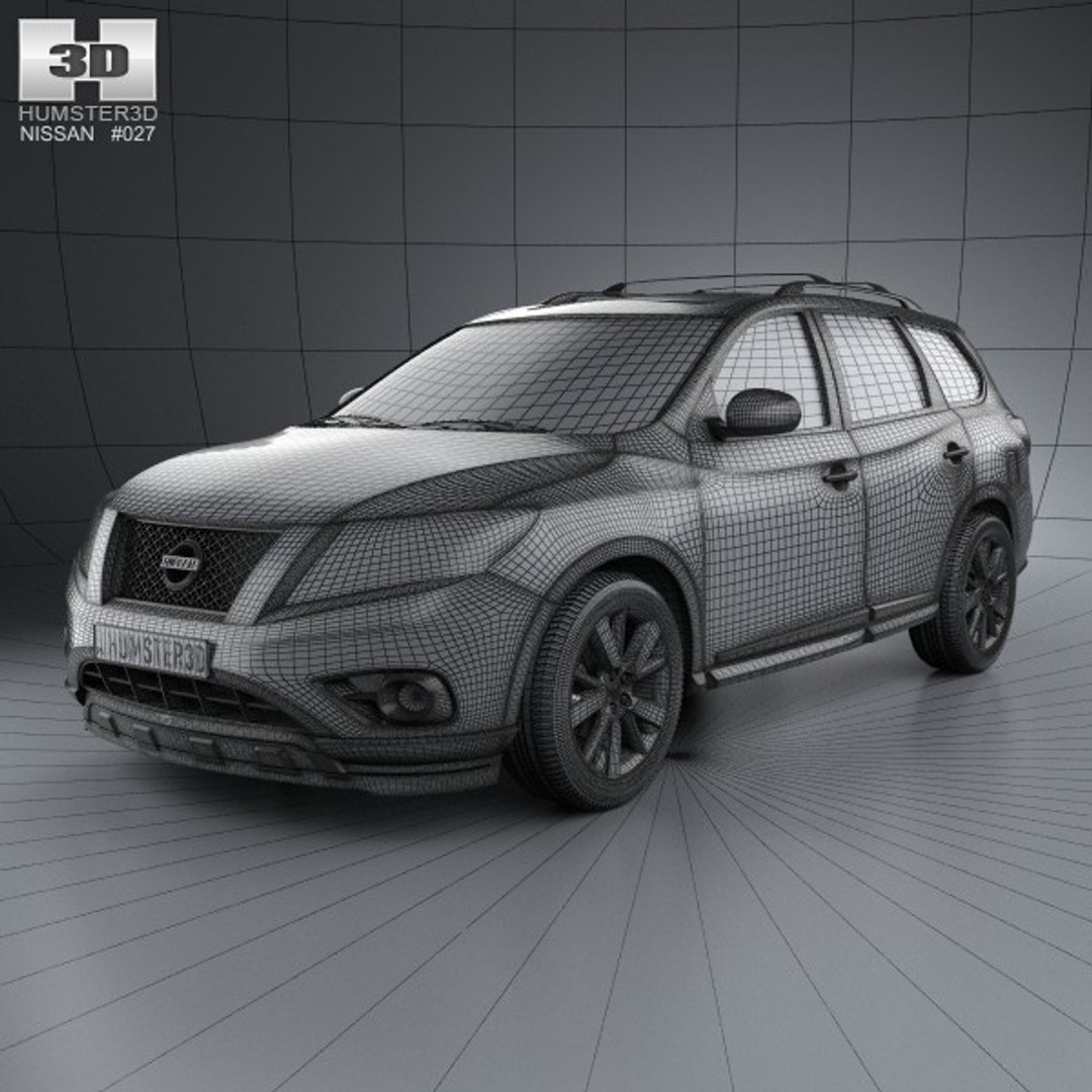 3d nissan pathfinder 2013 model