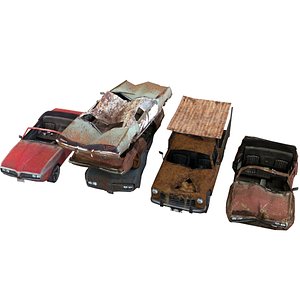 Wrecked Car 3D Models for Download | TurboSquid
