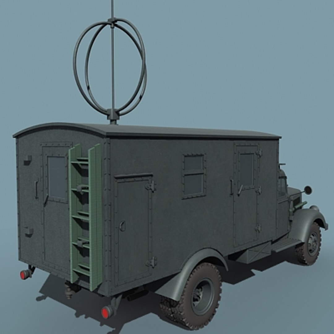 German Wwii Opel Blitz 3ds