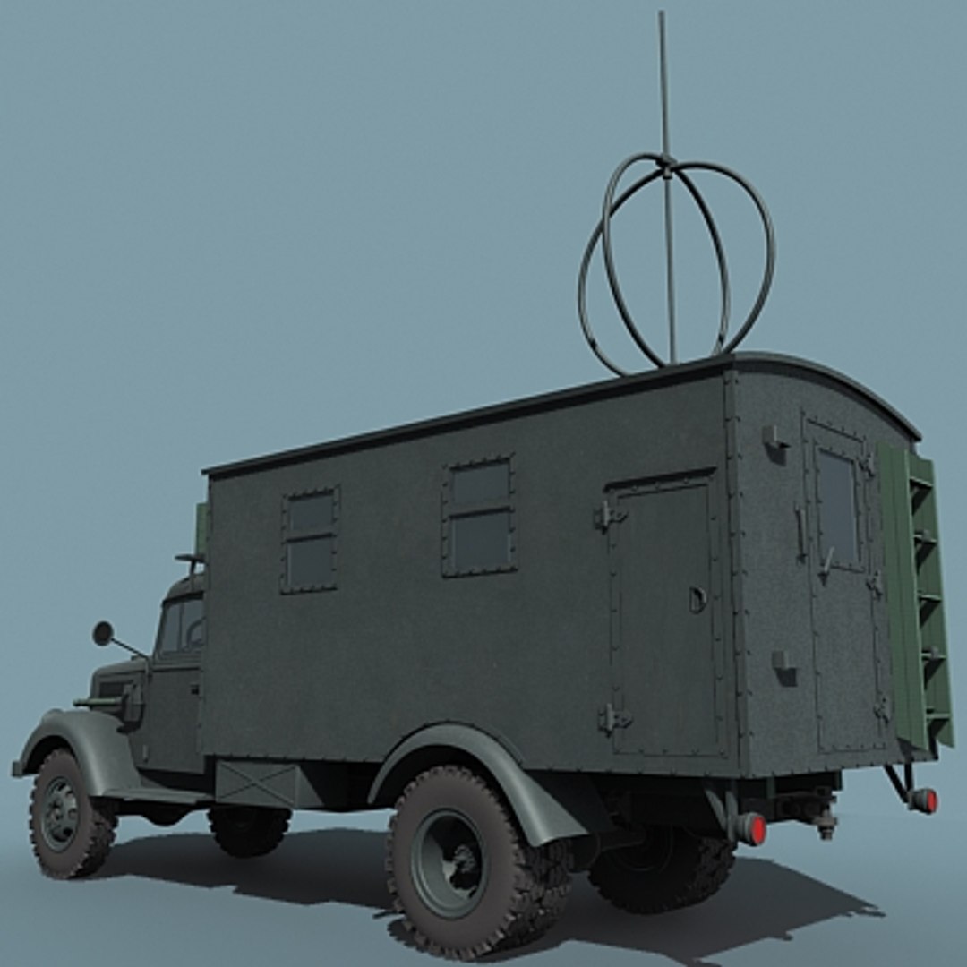 German Wwii Opel Blitz 3ds