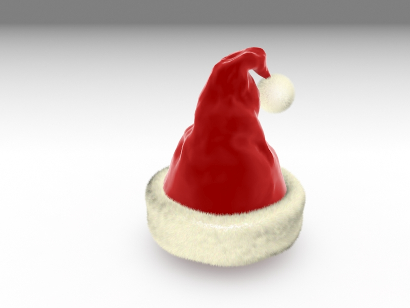 santa hat 3d max