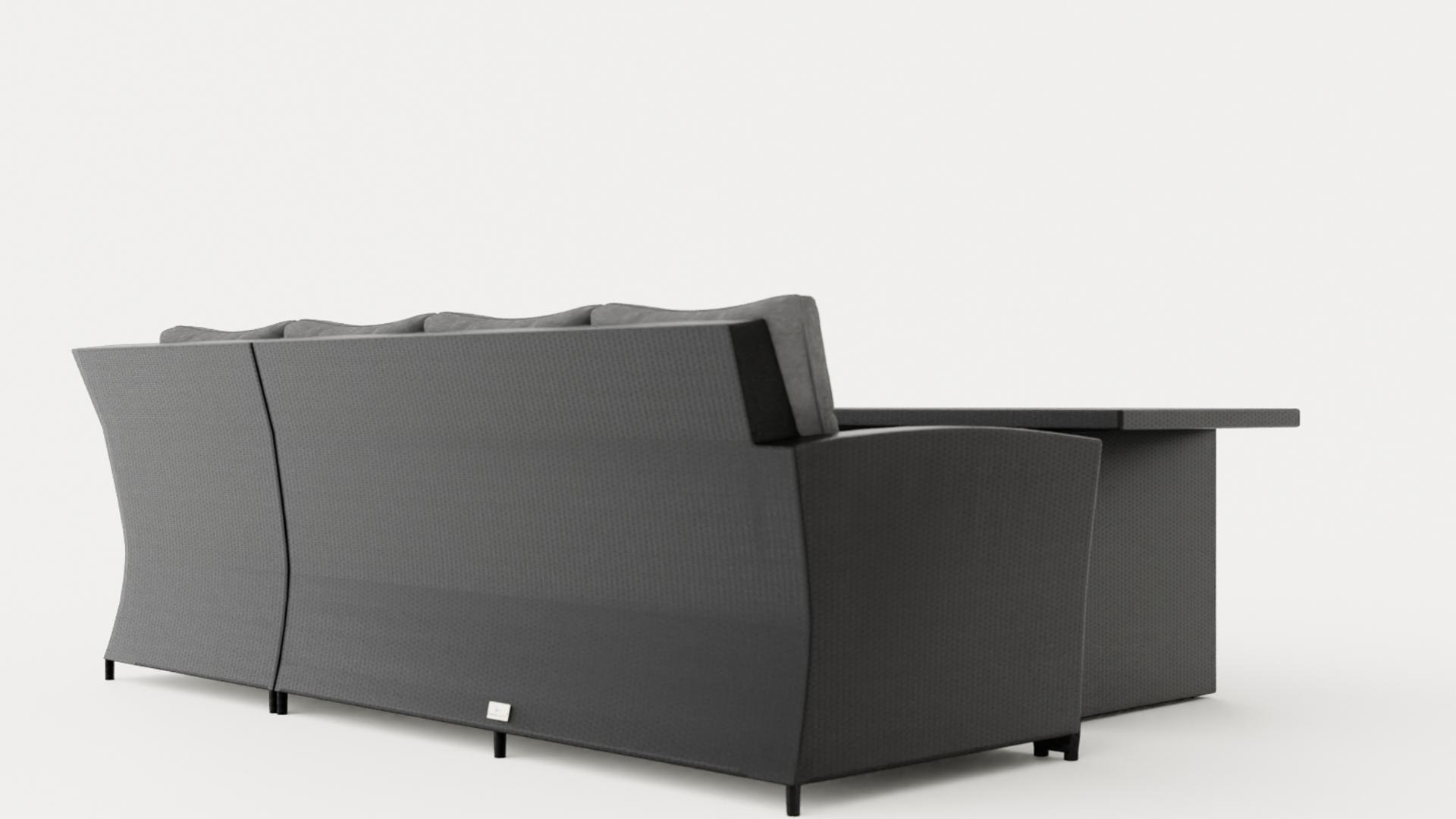 James Lounge Group Table Sofa Right 3D Model - TurboSquid 2232137