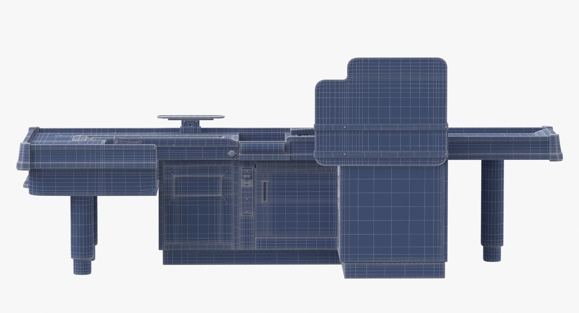 Checkout Conveyor Scanner 01 Unlit and Lit 3D model - TurboSquid 2048073