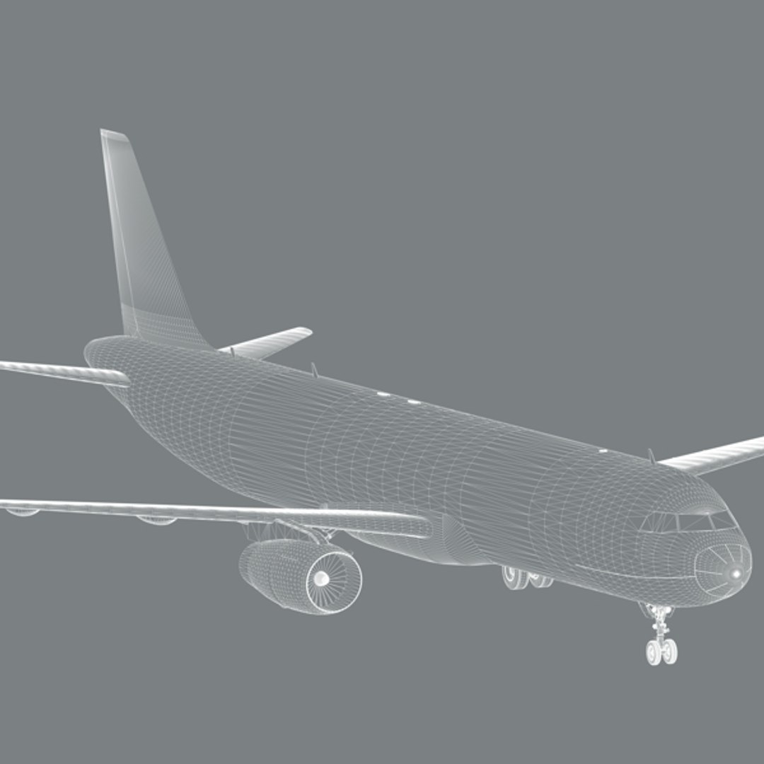 Sharkleted A321neo China Eastern Airlines 3d Model