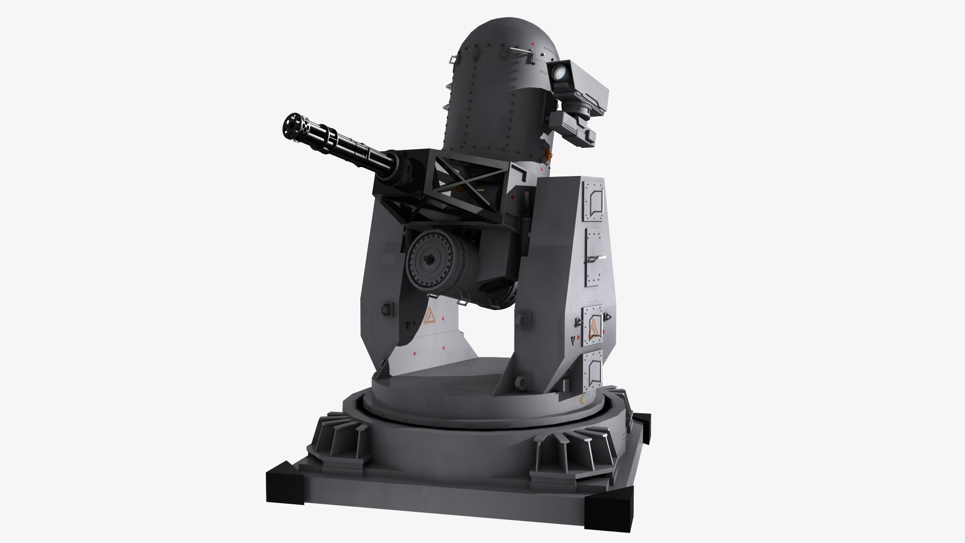 3D Model Anti-Missile Turret - TurboSquid 2016660