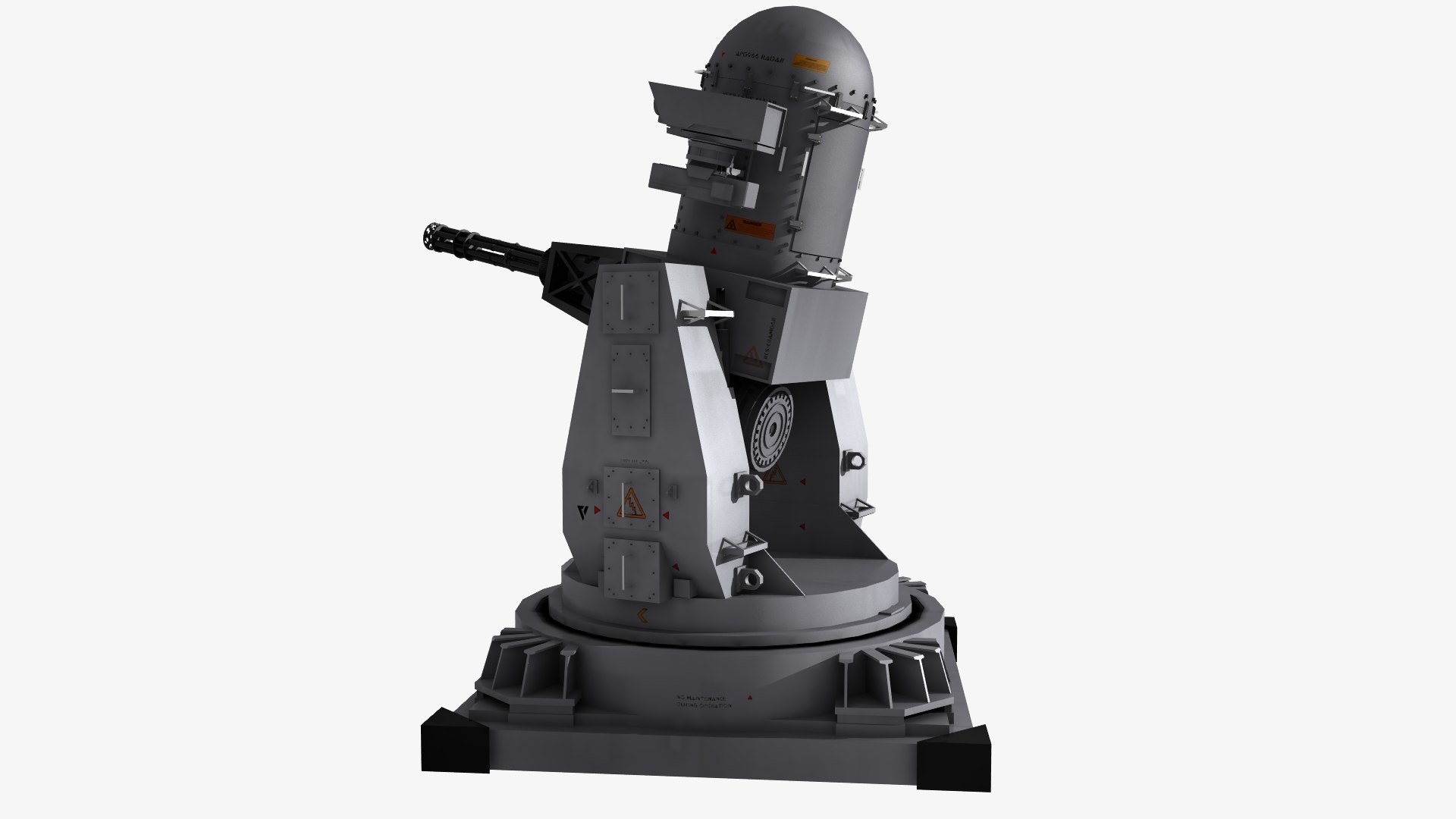 3D Model Anti-Missile Turret - TurboSquid 2016660