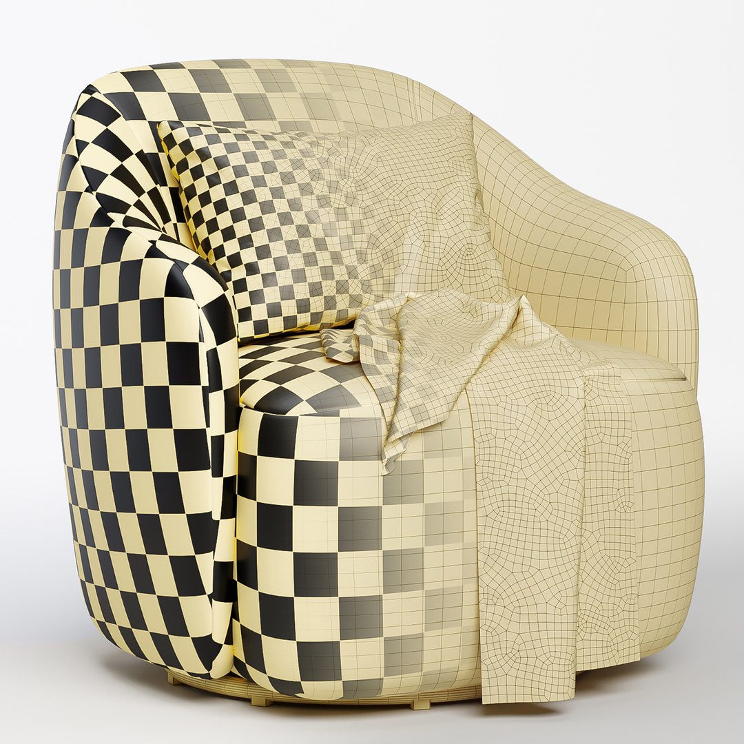 3D Ray Swivel Chair - TurboSquid 2349683