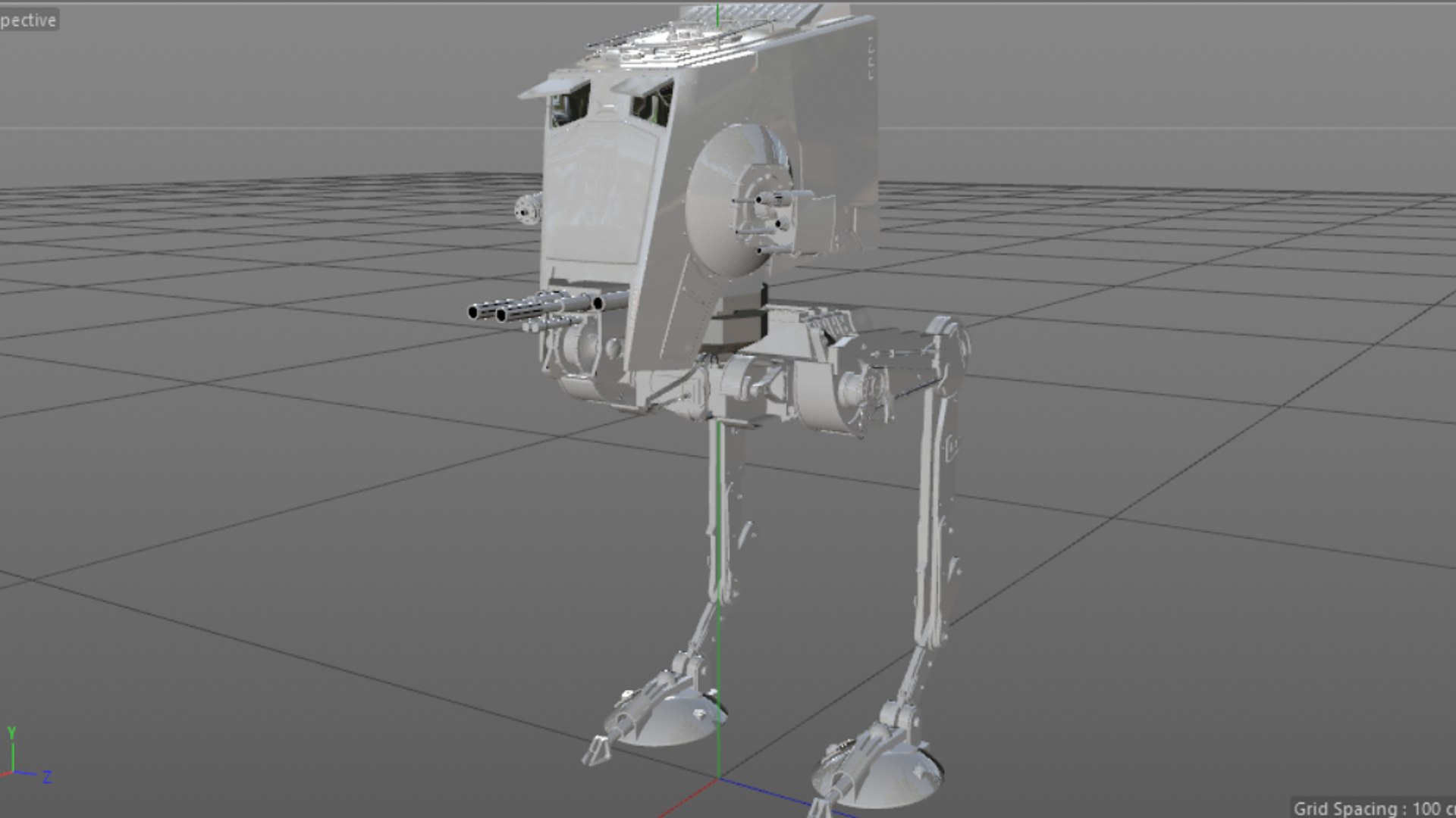 Star Wars ATST3D模型 - TurboSquid 1960524