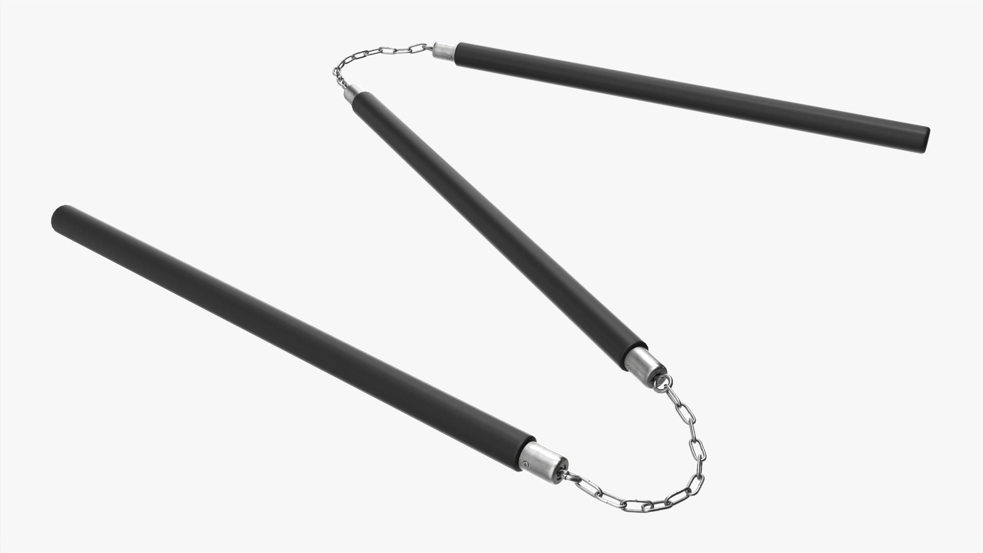 3D Staff Three Sectional Plastic - TurboSquid 1856560