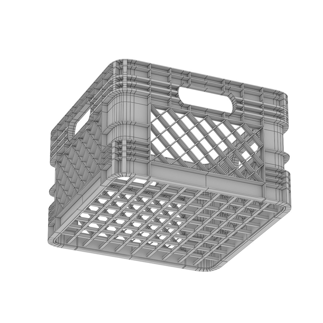 Plastic box model - TurboSquid 1340692