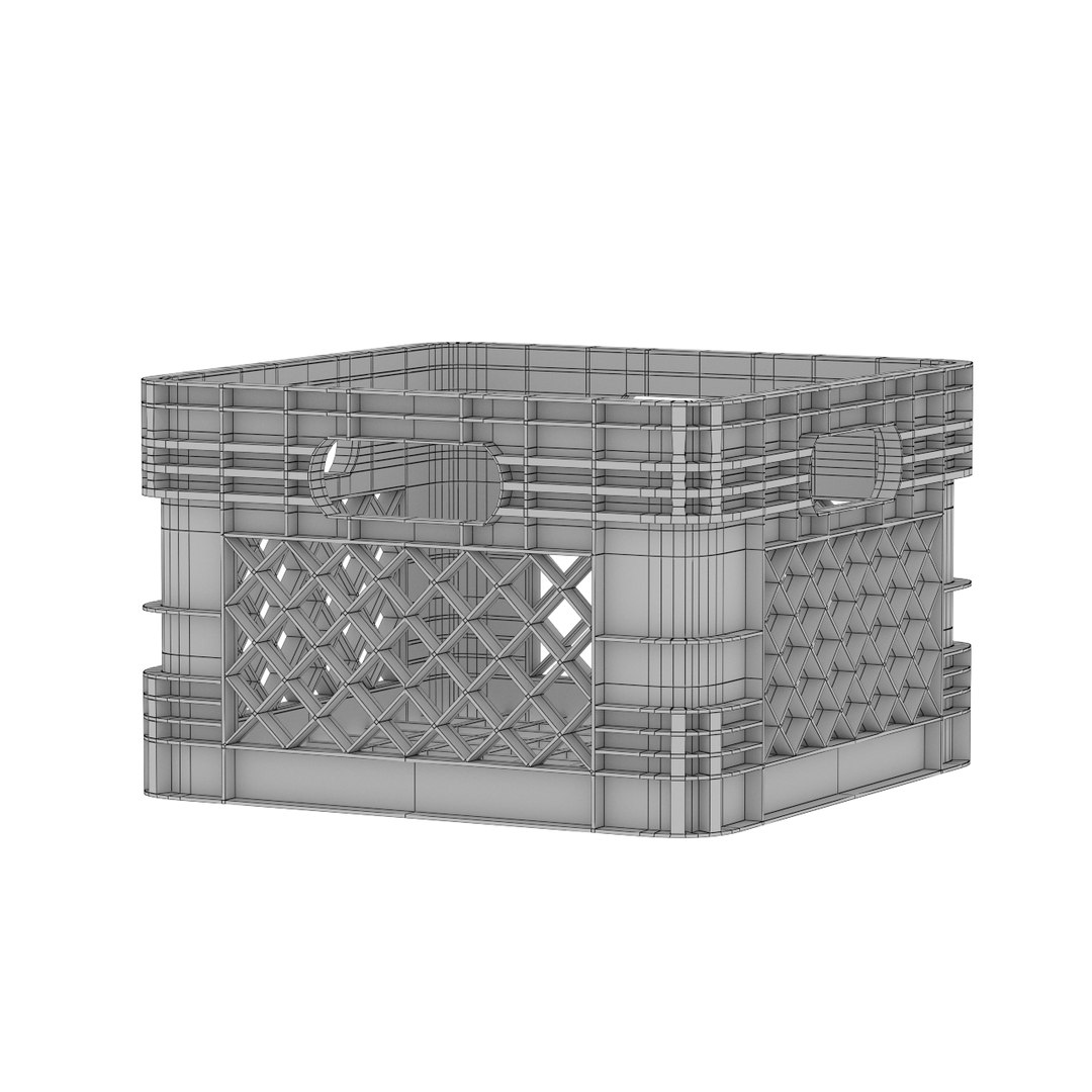 Plastic box model - TurboSquid 1340692