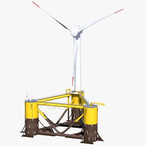 3d Wind Turbine