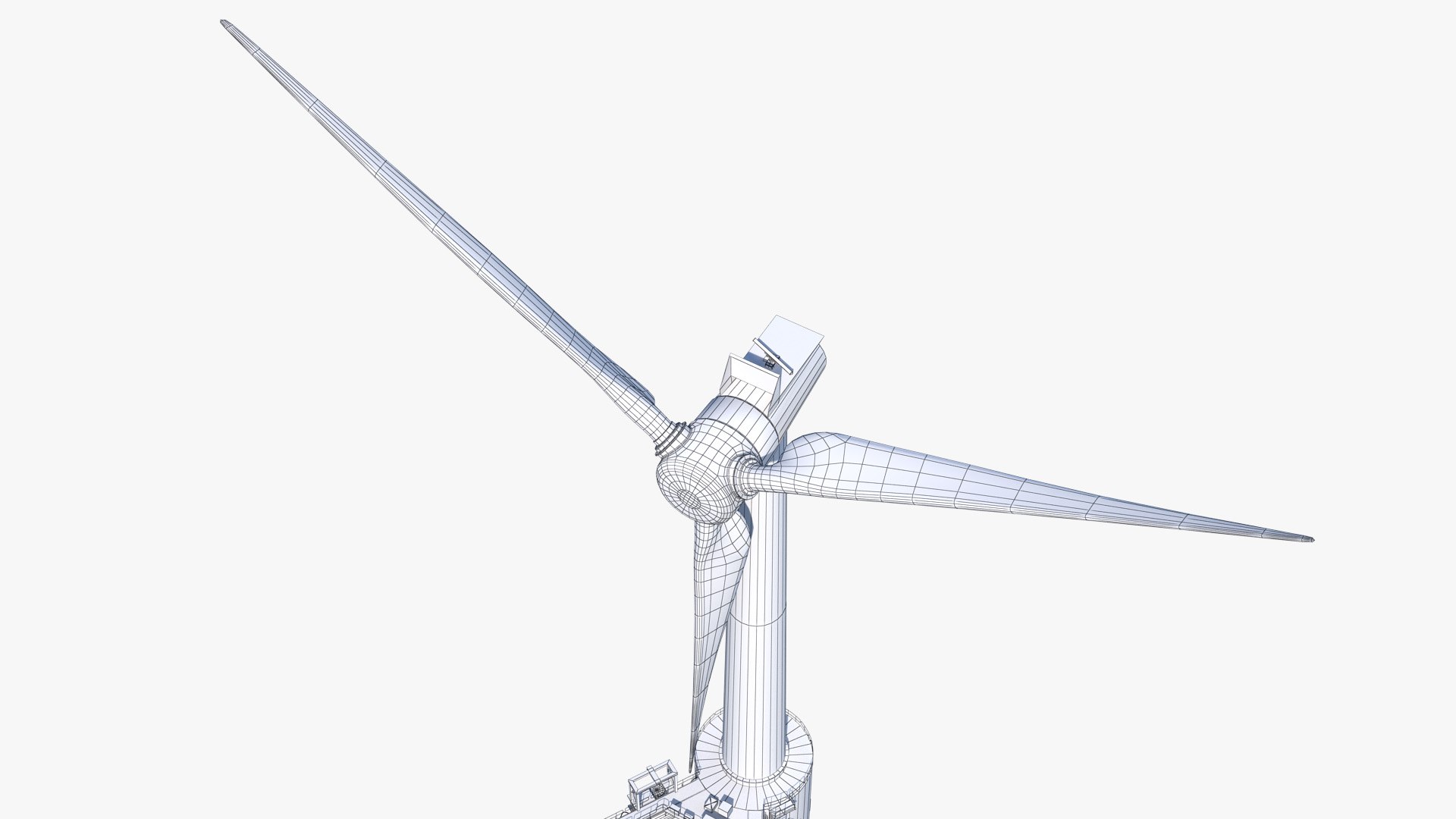 3D Model Floating Offshore Wind Turbine - TurboSquid 1850270