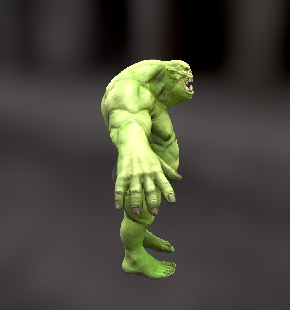 3D Orc Character Model - TurboSquid 1369811
