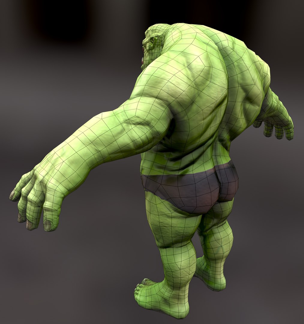 3D Orc Character Model - TurboSquid 1369811
