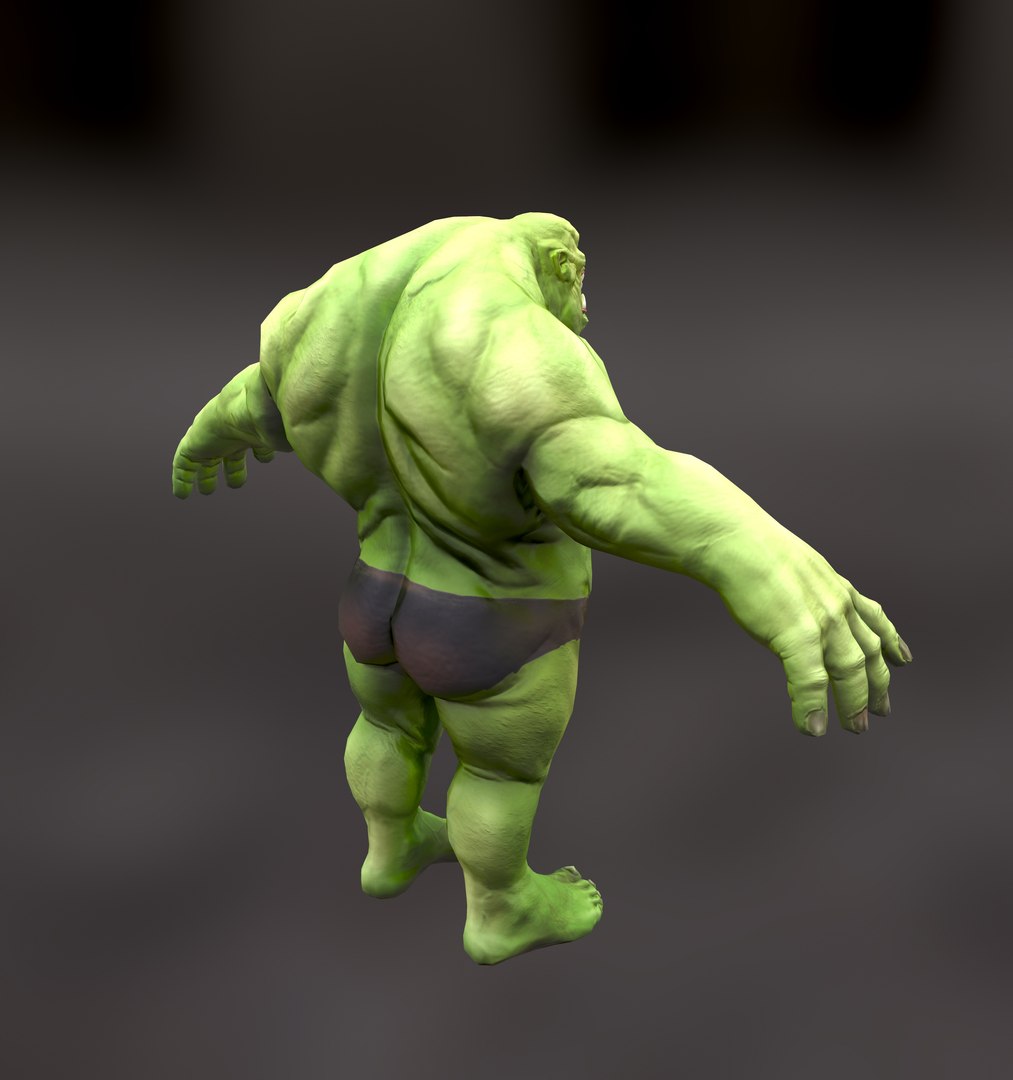 3D Orc Character Model - TurboSquid 1369811
